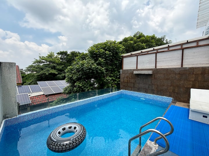 Rooftop Swimming Pool 4bhk Villa - Pune