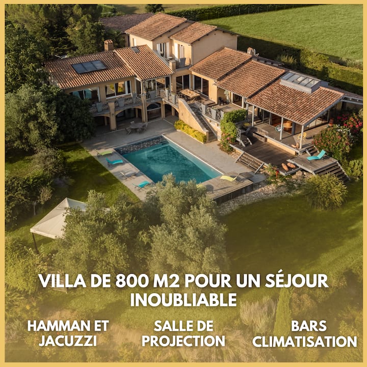La Villa Bleue, Hammam, Piscine Et Jacuzzi - Figeac