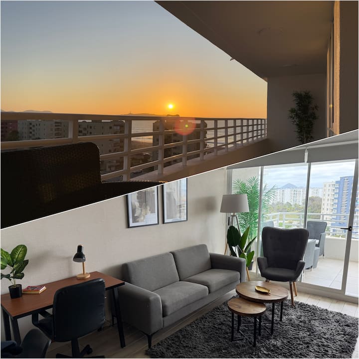 Hermoso Departamento 2d 2b 5pax - Playa La Serena - La Serena