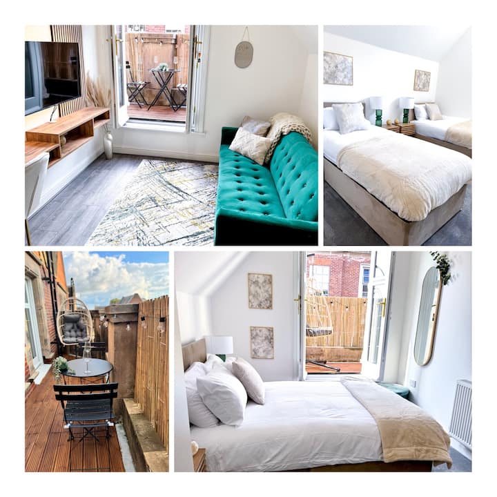 The Luxe Haven - 2 Bed Apartment- Sleeps 4 - Nottingham Trent University