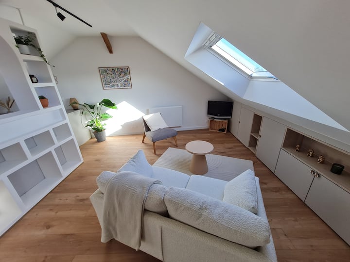 Nantes : Cocon Lumineux Sous Les Toits - Nantes