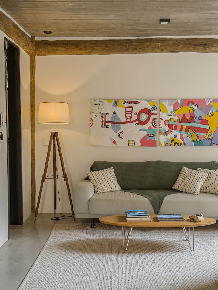 Casa Tiê - Design Sofisticado, 5min C. Histórico - Paraty