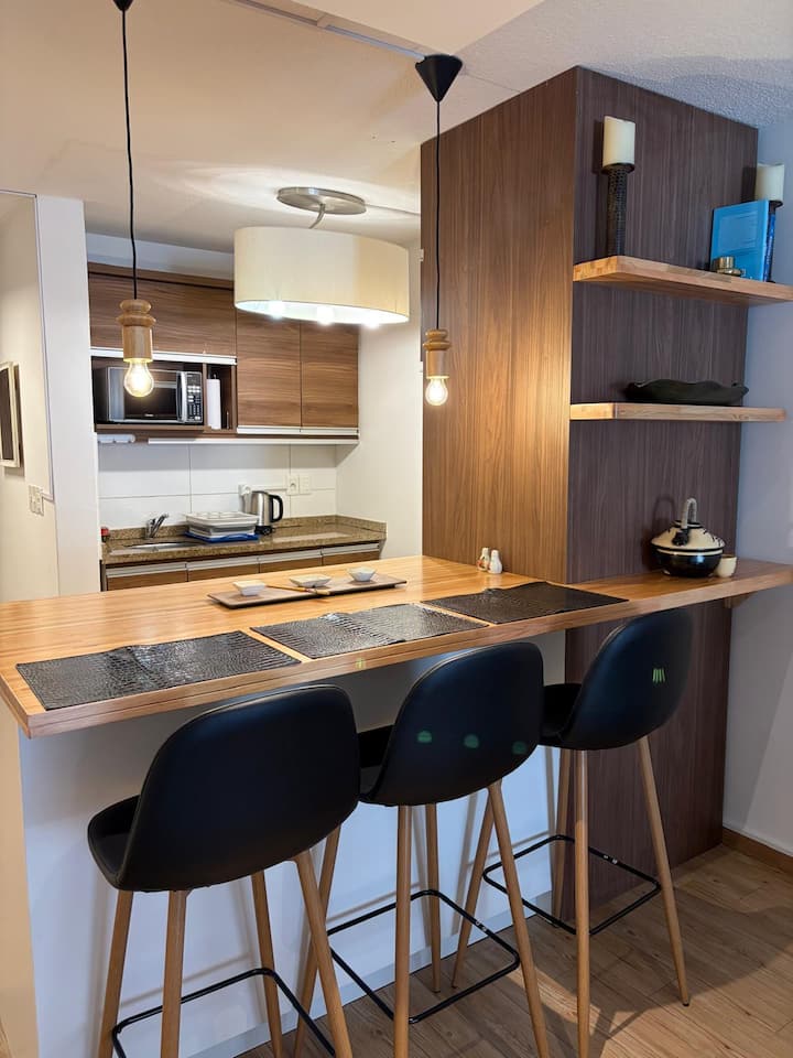 Studio A Metros De La Rambla, Completo. - Montevideo