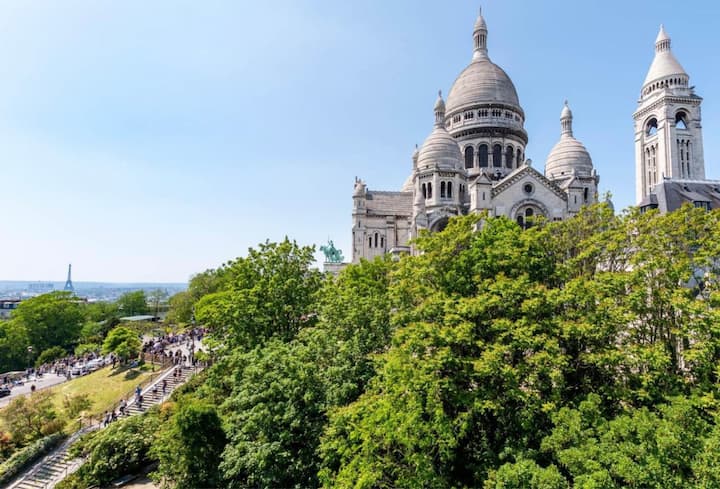 In Front Of The Sacré Cœur - París