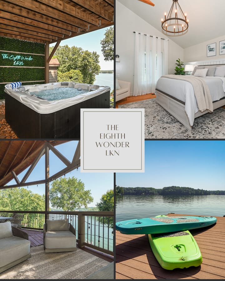 Luxe L Deepwater L Views L Hottub - Lake Norman, Catawba