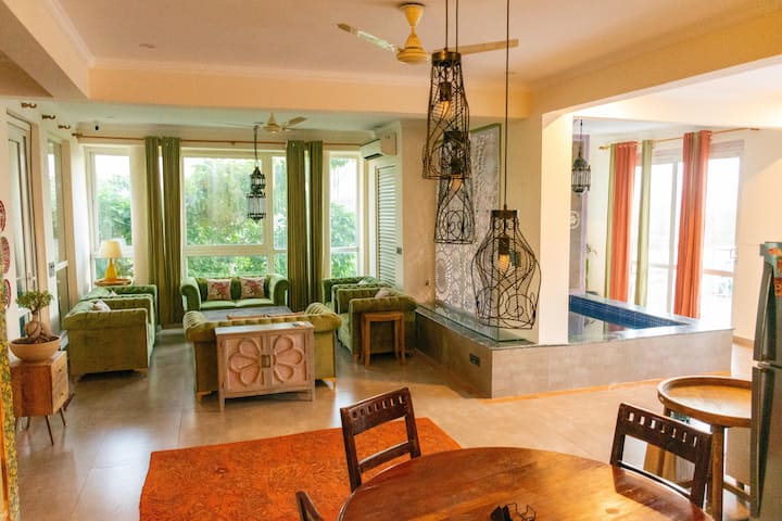 Vanvaas 3bhk Pool Penthouse • Superhost For 7 Yrs - Gurugram