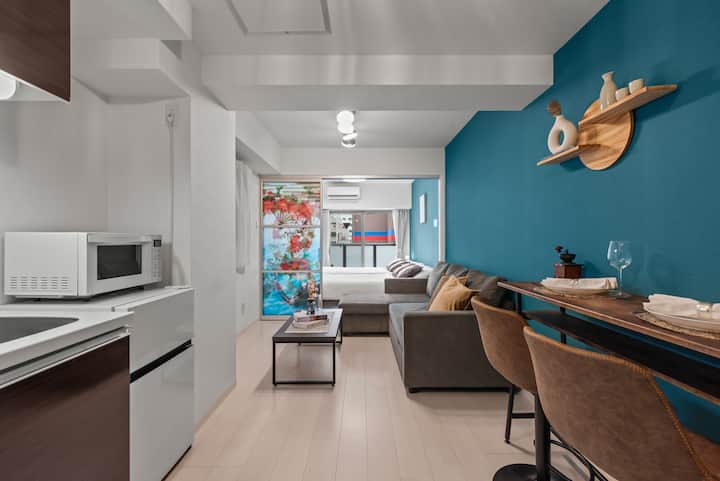 Osaka Retro Stay | 5-min Tsutenkaku |Usj30 |Kix50 - Umeda