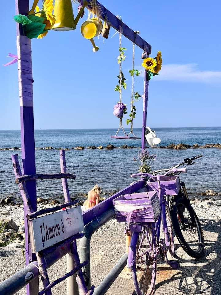Casa Marta 1 Min. Mare, 10 Monti. - Marina di Massa