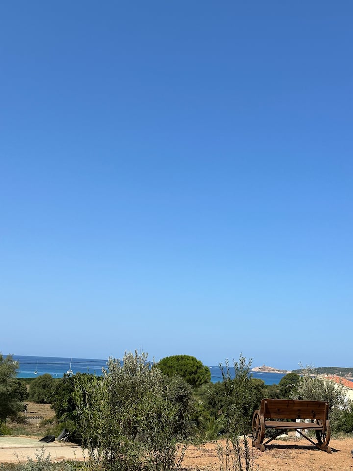 Villa Vue Mer à 3 Minutes à Pieds De La Plage - Corsica