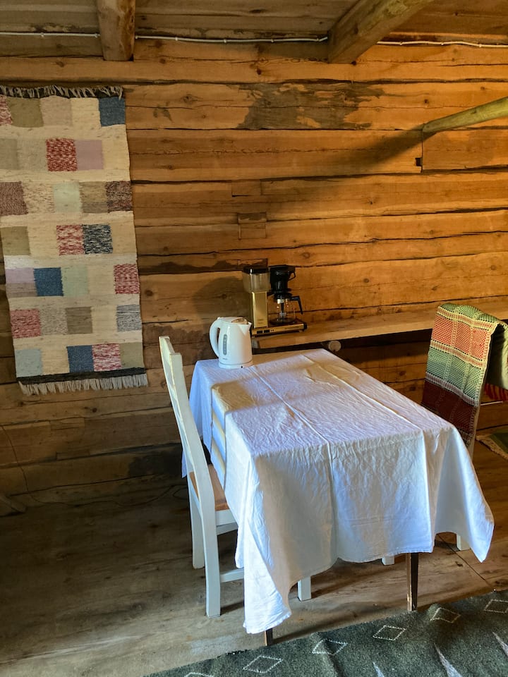 Vihreä 1800-luvun Aittahuone - Jyväskylä