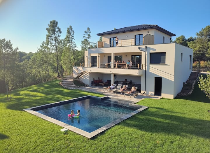 Magnifique Villa 10 Personnes - Les Vans
