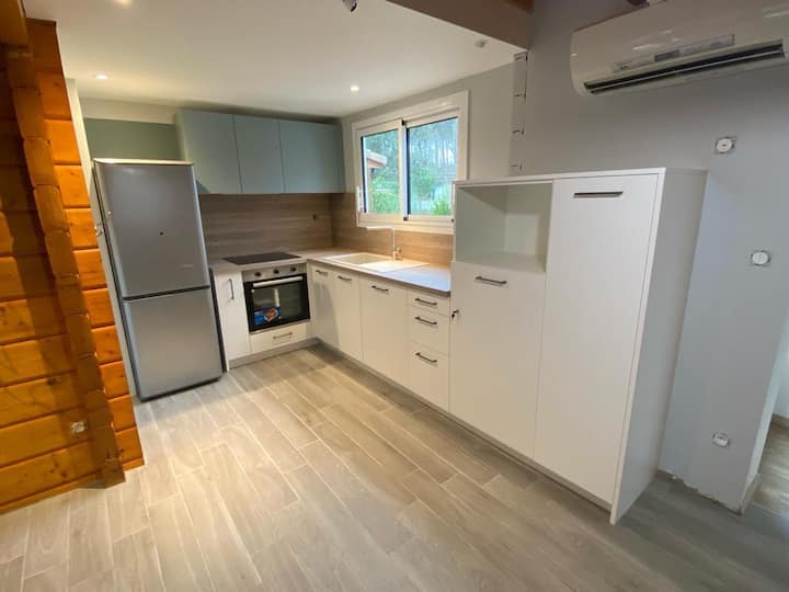 Chalet Cosy, Niché Dans La Pinède, Océan à 10min - Mimizan