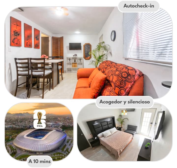 Well-equipped, Discreet & Comfortable In Guadalupe - Monterrey