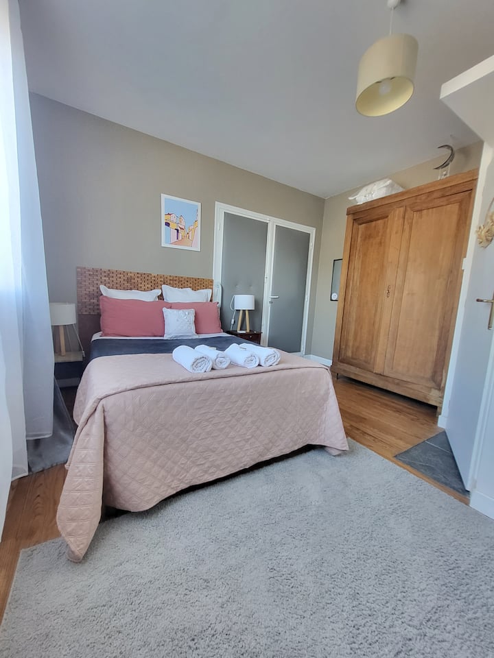 Chambre Confort Type Hôtel Spa. Les Logis D'argent - Mimizan