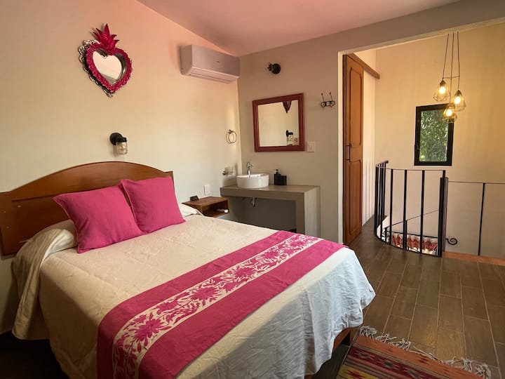 Colorida Estancia Lucino Con Aire Acondicionado - Oaxaca