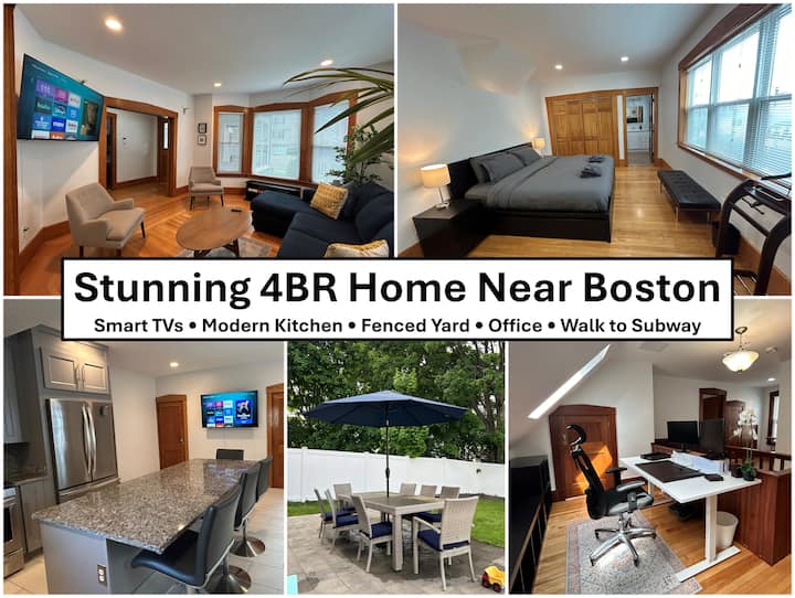 Stunning Home Near Boston Cambridge Tufts Salem - Arlington, MA
