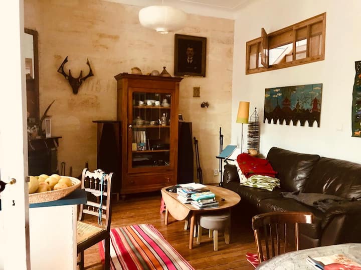 Belle Maison En Pierre Avec Jardin - Bordeaux