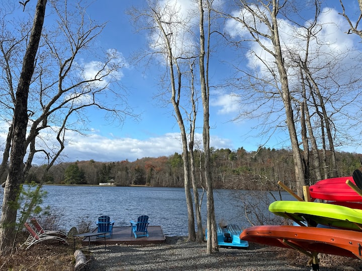 Lakefront Poconos Private House. Hot Tub, Gameroom - Delaware Water Gap, PA
