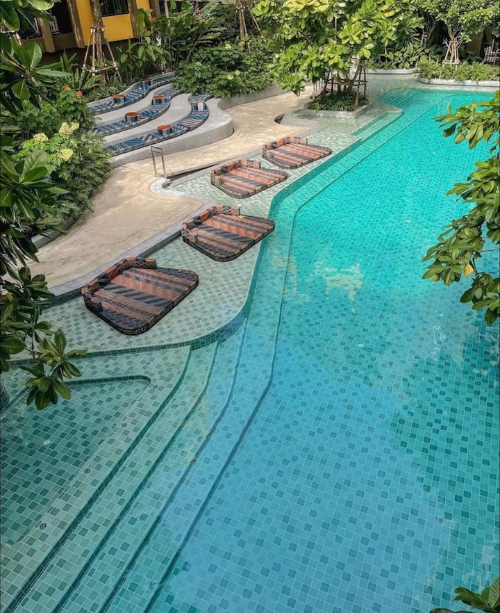 The Base现代公寓 | 游泳池 · 健身房 · 共享办公室 | 步行200米即可到达购物中心 - Provincia de Phuket