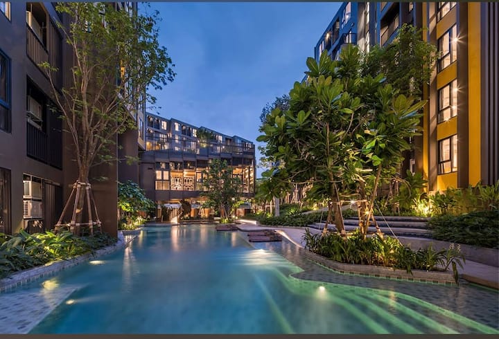 The Base现代公寓 | 游泳池 · 健身房 · 共享办公室 | 步行200米即可到达购物中心 - Phuket