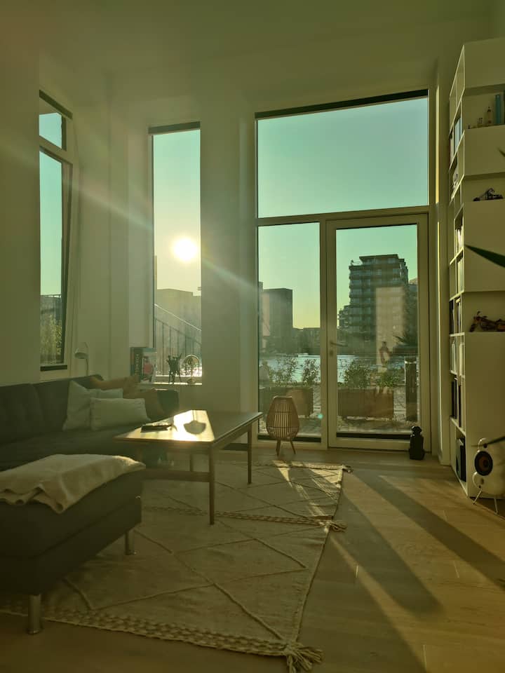 Lejlighed I Første Række Til Vandet I København - Copenhague