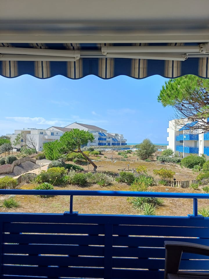 Superbe T2 Dansrés. Nbleu Marine - Face à L'ocean - Lacanau Océan