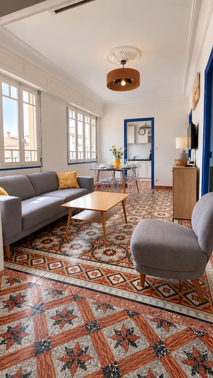 Grand T4 Terrasse Parking Inclus Plage 50 M - Canet-en-Roussillon