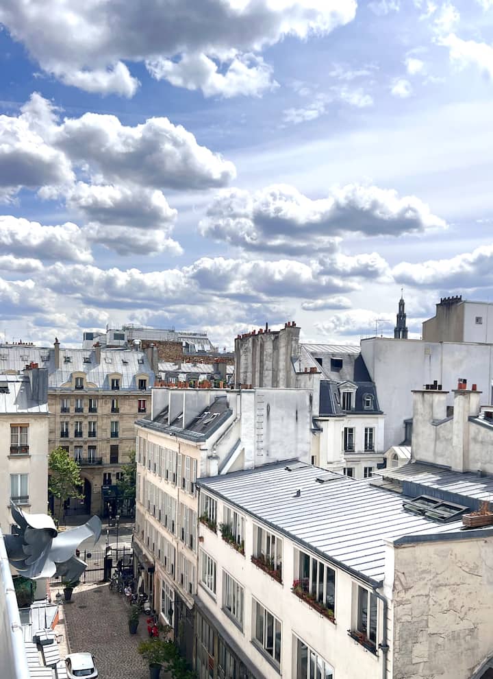 Superbe Studio Sur Les Toits De Paris - Paris