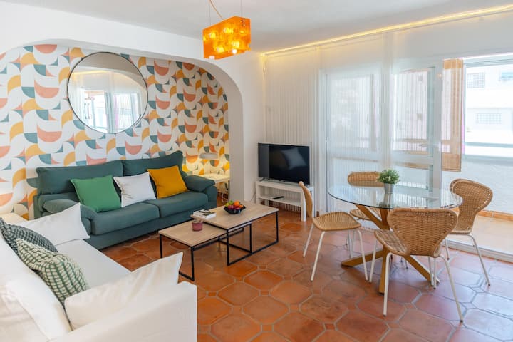 Beachfront + Private Parking + Workspace - Altea