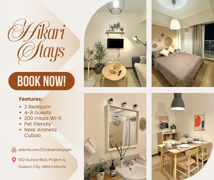 Ig-worthy & Cozy 2br Condo In Qc | Diliman | Cubao - Quezon City