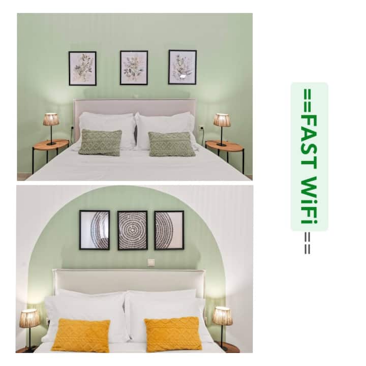 @ Heraklion/monis Prevelis 74/3brs/2bths/fast Wifi - Heraklion