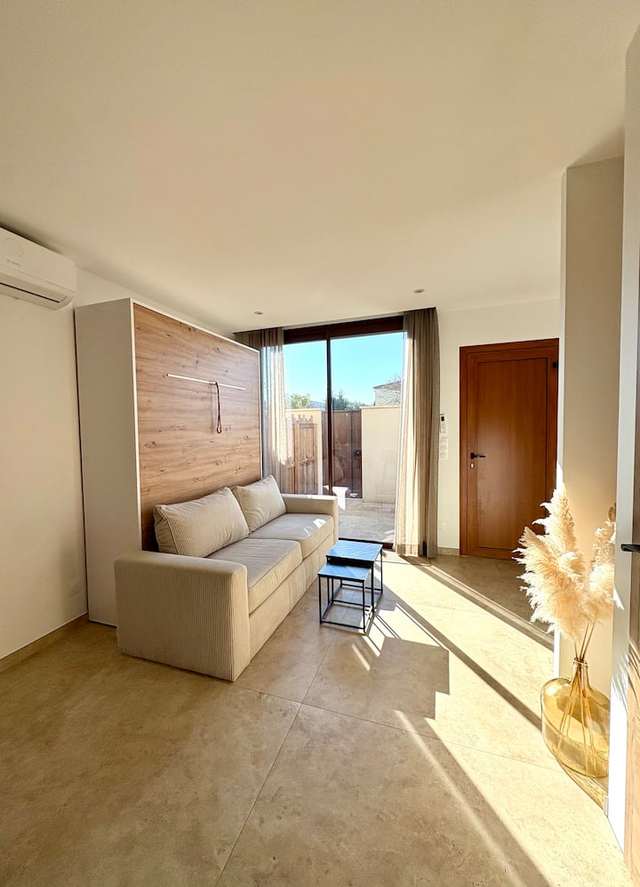 Studio Neuf Avec Terrasse / Parc Expo/arena/plages - Mauguio