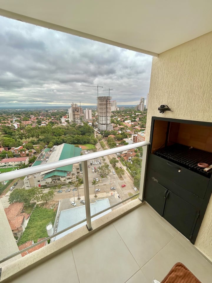 Apartamento Premium Vista Al Skyline De Asunción - Asunción