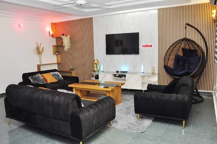 Maison Fidjrossè, 3 Ch, Aéroport - Cotonou