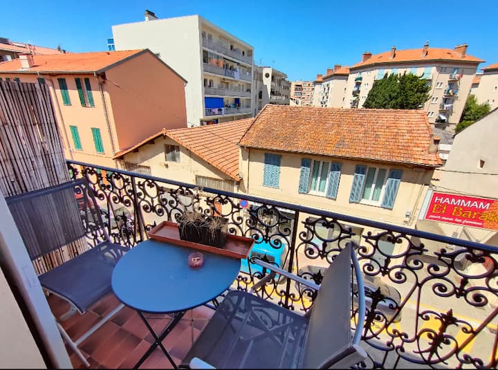 Appartement Cosy à 3 Min De La Plage + Parking - Mougins