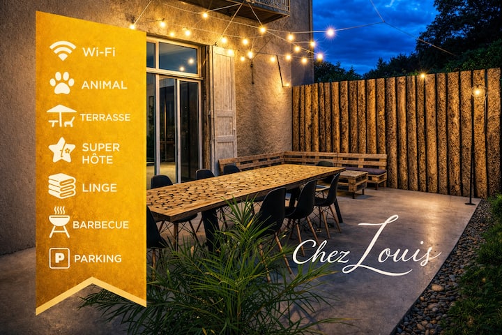 Jardin Privé Et Terrasse, Idéal Famille Et Animaux - Château du Sailhant