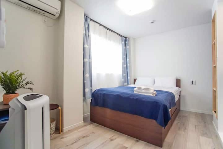 浅草公寓大床房，步行10可到达浅草寺 - Akihabara