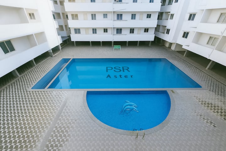 Luxury & Airy 3bhk For Stays With Pool |Sarjapura -