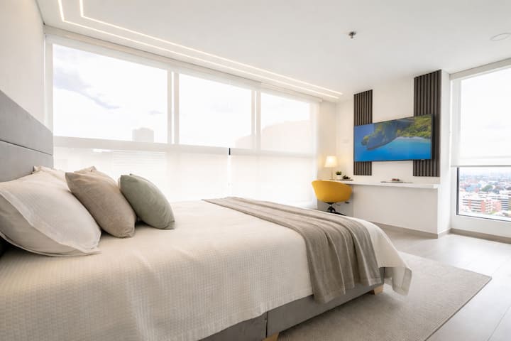 Suite  Con Domótica  Y Vista Panorámica - Bogota