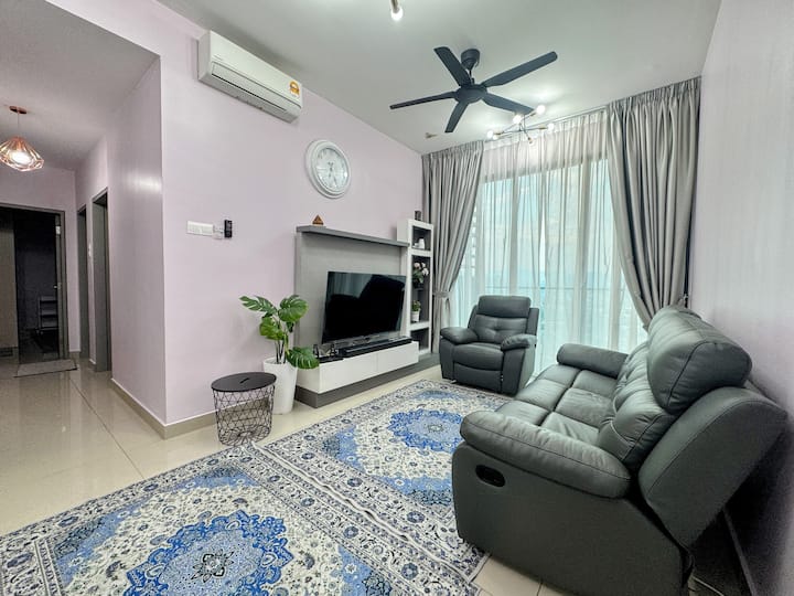 Vacation Condo 1 I 6 Pax | 3r2b | Kl North - Batu Caves