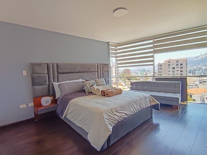Suite De Lujo Con Hermosa Vista En Quito - Quito (Ecuador)