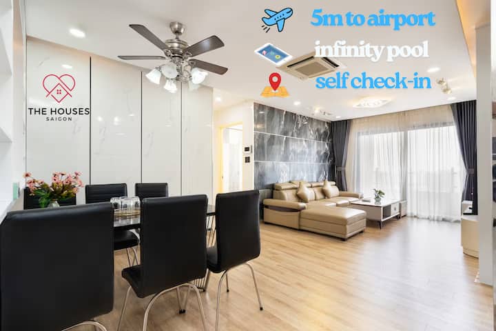 Huge 3br With Pool 5 Min To Airport - Ho Chi Minh-staden