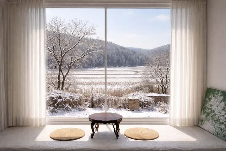 광주#담양부근#독채팬션#바베큐#노래방#평상#촌캉스#불멍 - Gwangju