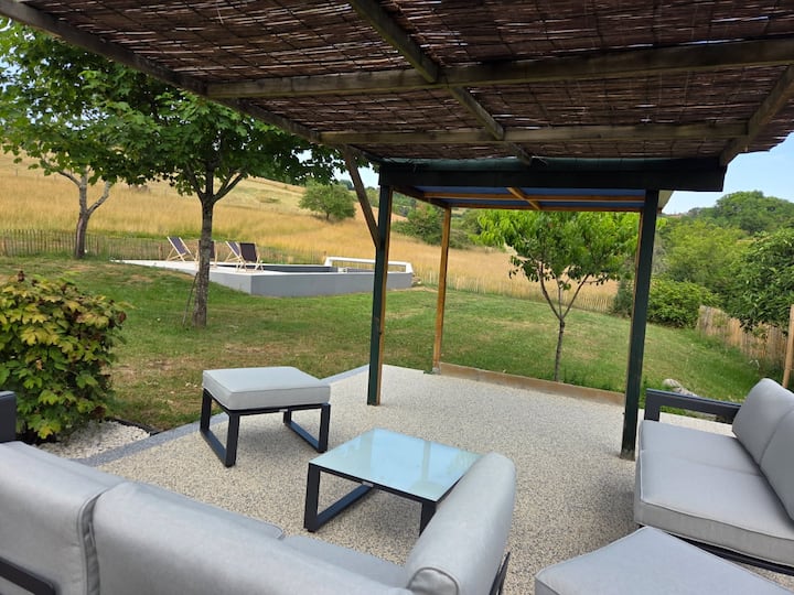 Le Paisible Avec Piscine - Figeac