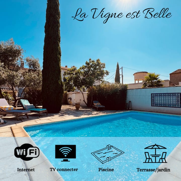 Maison De Campagne Avec Piscine/jardin/wifi - Mirepeisset