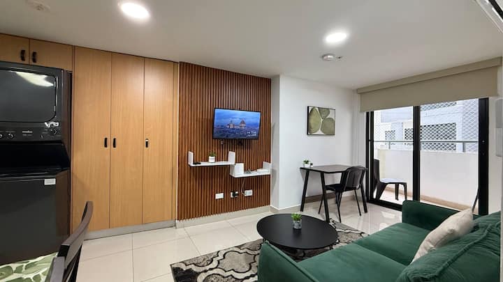 New Apt +Ac+wifi+laundry+pool+gym+parking @Panamá - Panama