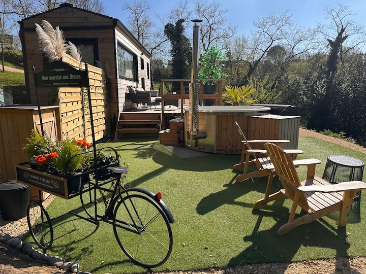 Tiny House Romantique•spa Privé•vue Imprenable - Tarn-et-Garonne