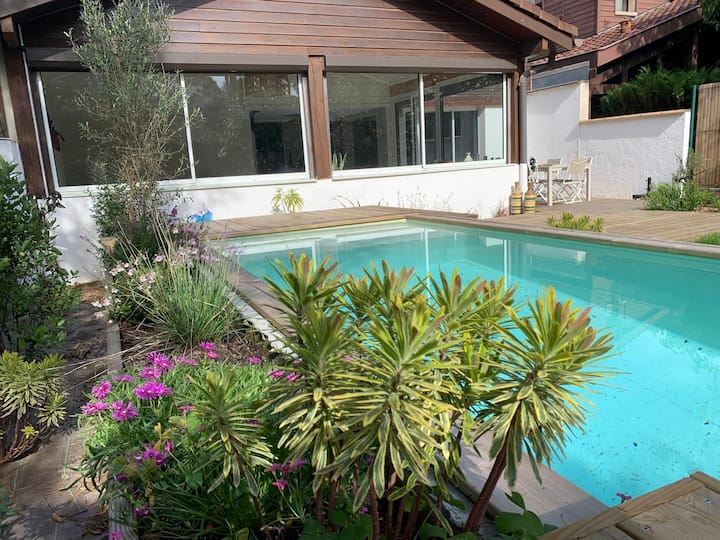 Maison Galigaï  10 Pers, Piscine - Soorts-Hossegor