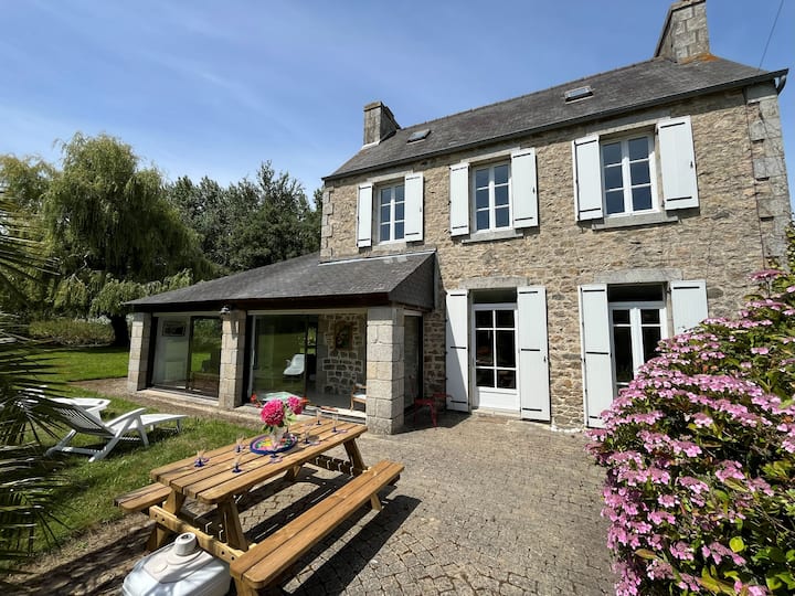 Maison 4 Chambres, Grand Jardin, Proche Mer - Roscoff