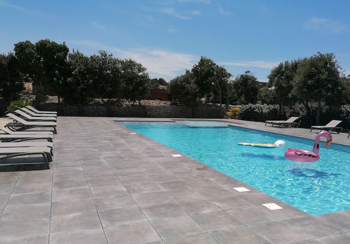 Villa Cosy 3ch Avec Piscine Chauffée En Residence - Bonifacio